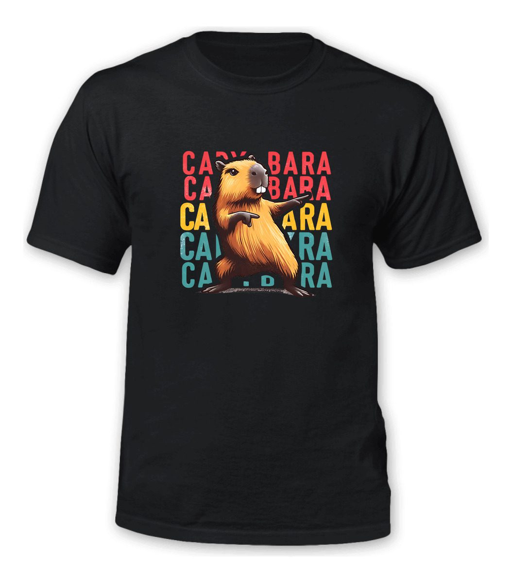 Polera Capibara Flow - Carpincho - Estampaking - Estampaking