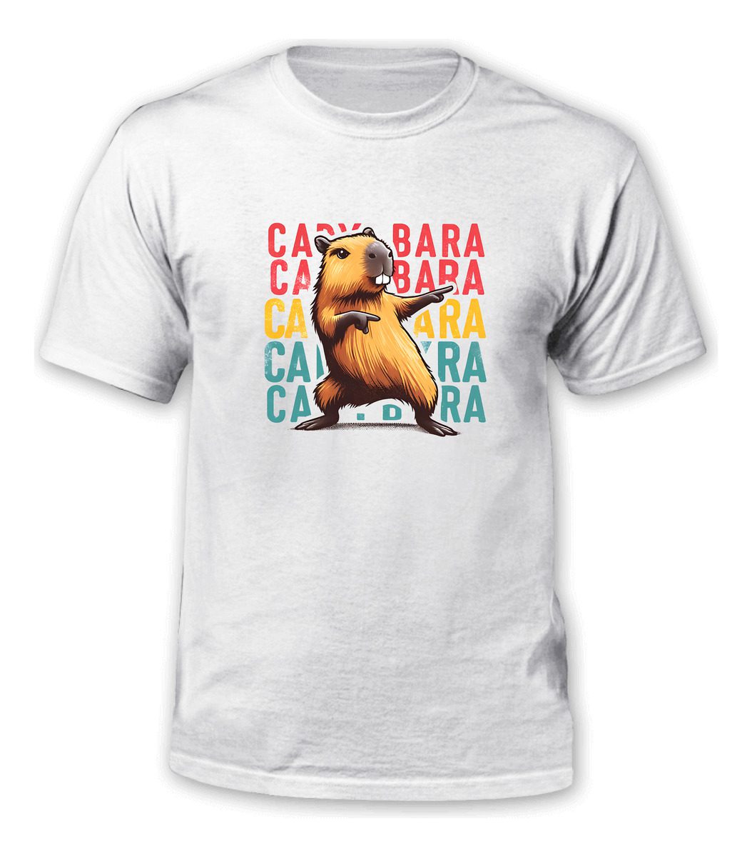 Polera Capibara Flow - Carpincho - Estampaking - Estampaking
