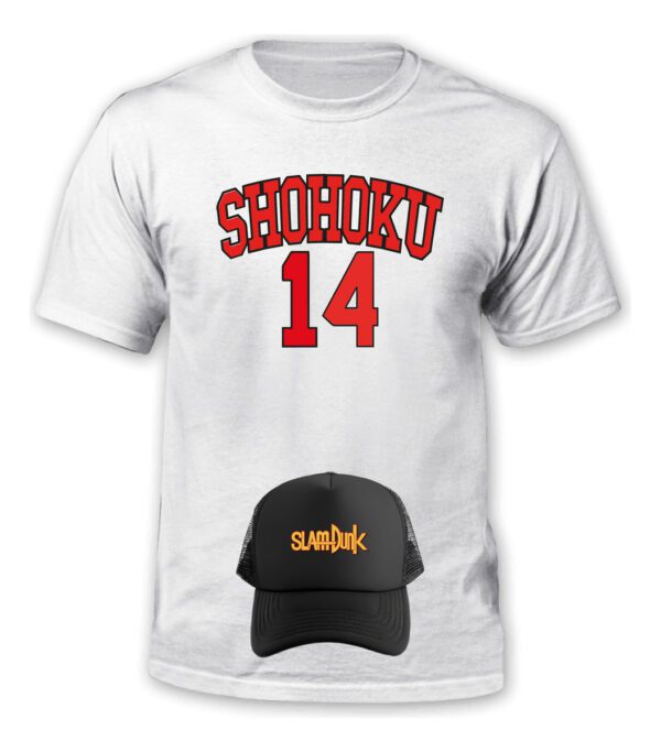 Polera + Jockey Gorro Shohoku 14 - Anime Serie- Estampaking - Estampaking
